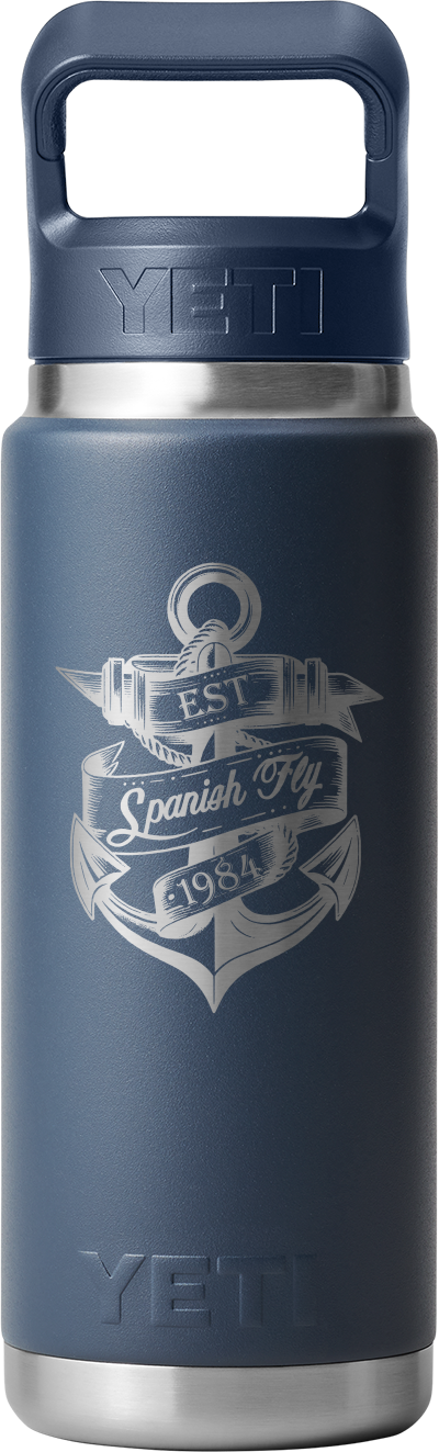 Spanish Fly Yeti Rambler 26 oz Straw